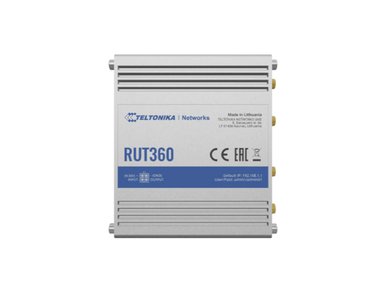 Teltonika RUT360 Industrial 4G LTE Cat6 Router with Wi-Fi | LinuxKit