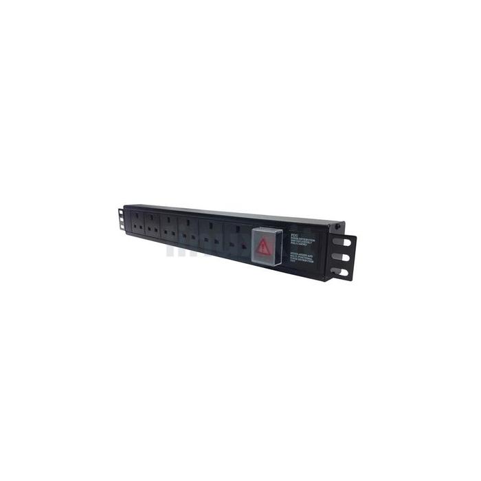 Titan 6 Way Horizontal PDU | LinuxKit