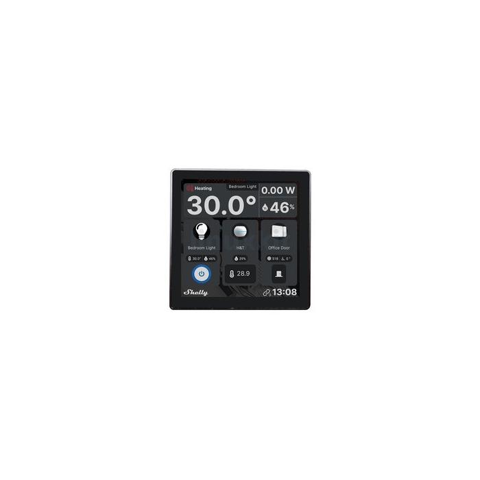 Shelly Touch Screen Wall Display and Shelly H&T (Black) | LinuxKit